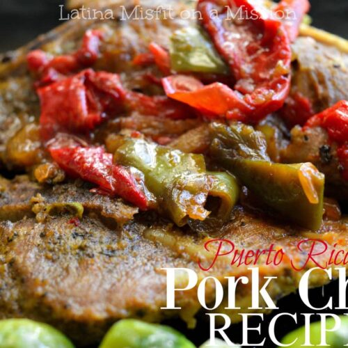 How To Make A Stovetop Puerto Rican Pork Chop Recipe - Latina Mom Meals