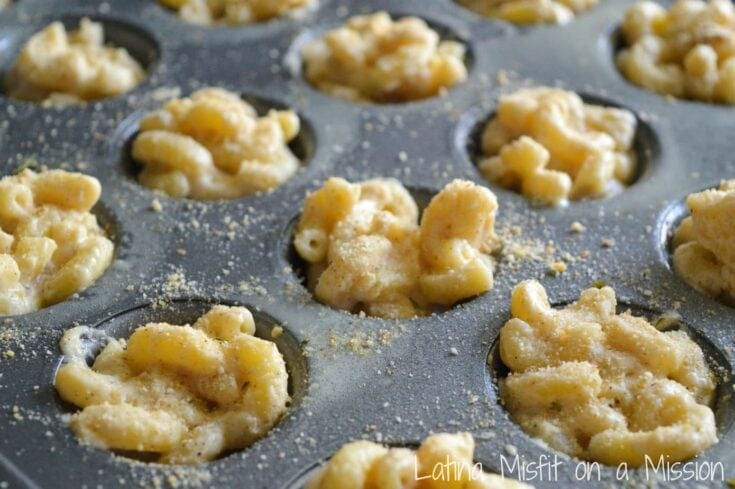 Game Day Four Cheese Macaroni Bites Appetizer