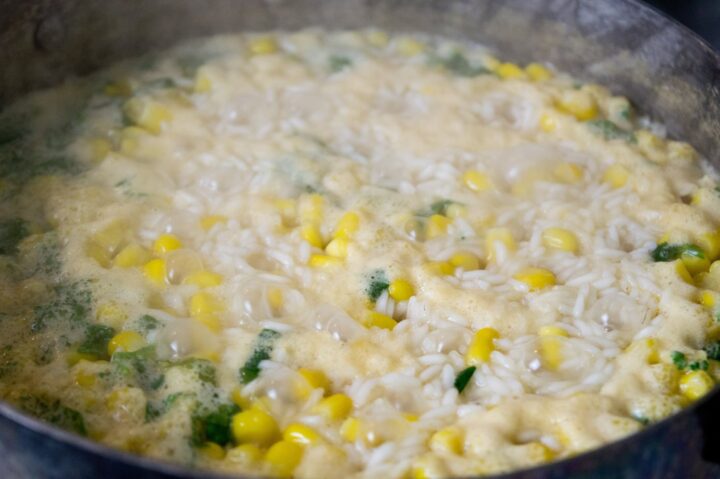 Arroz Con Maiz | White Rice with Corn Recipe - Latina Mom Meals