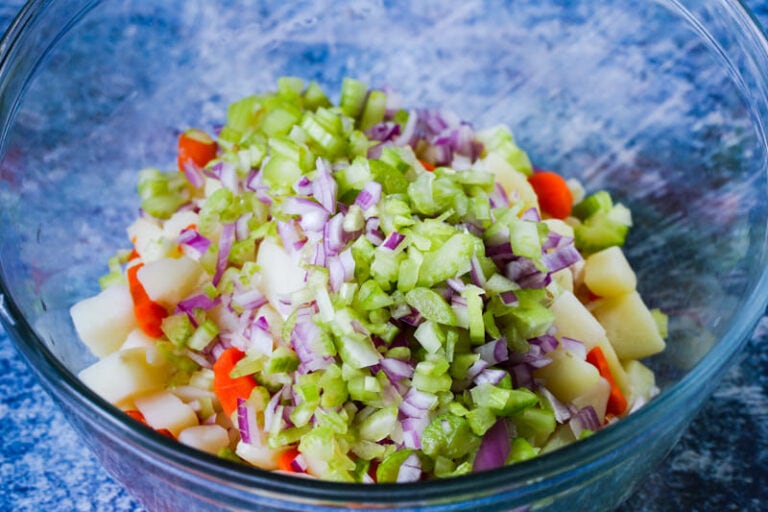 Puerto Rican Ensalada Rusa (Russian Salad) | Latina Mom Meals