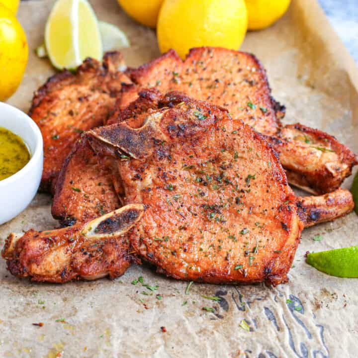 Easy Puerto Rican Fried Pork Chops: Chuletas Fritas