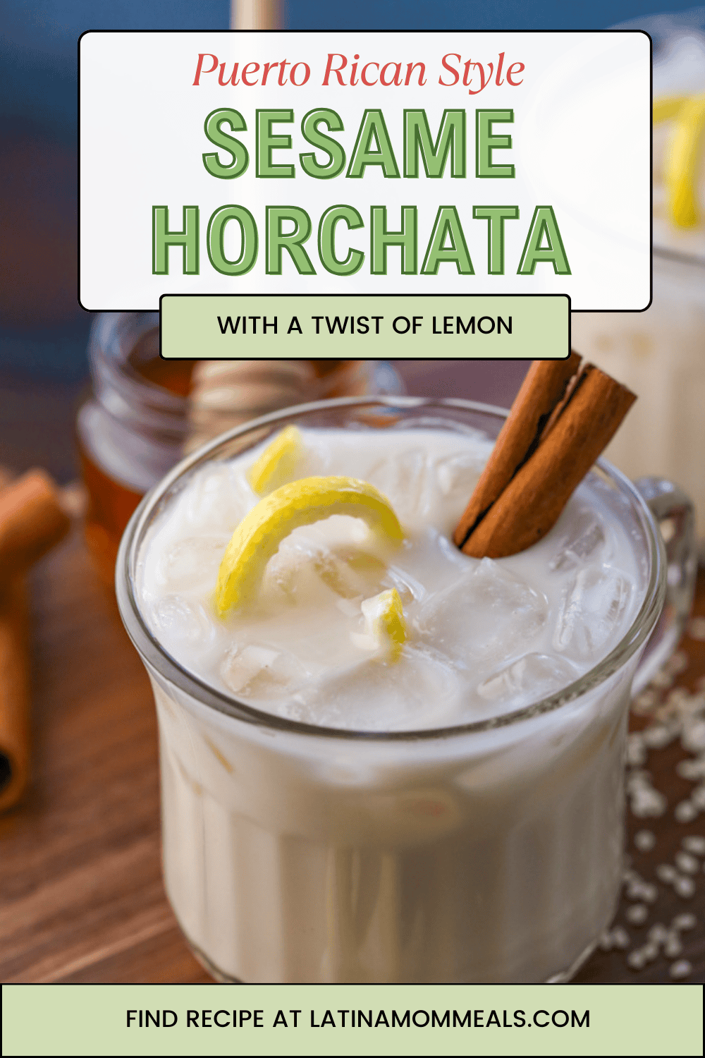 Puerto Rican Horchata de Ajonjoli: Sesame Seed Milk